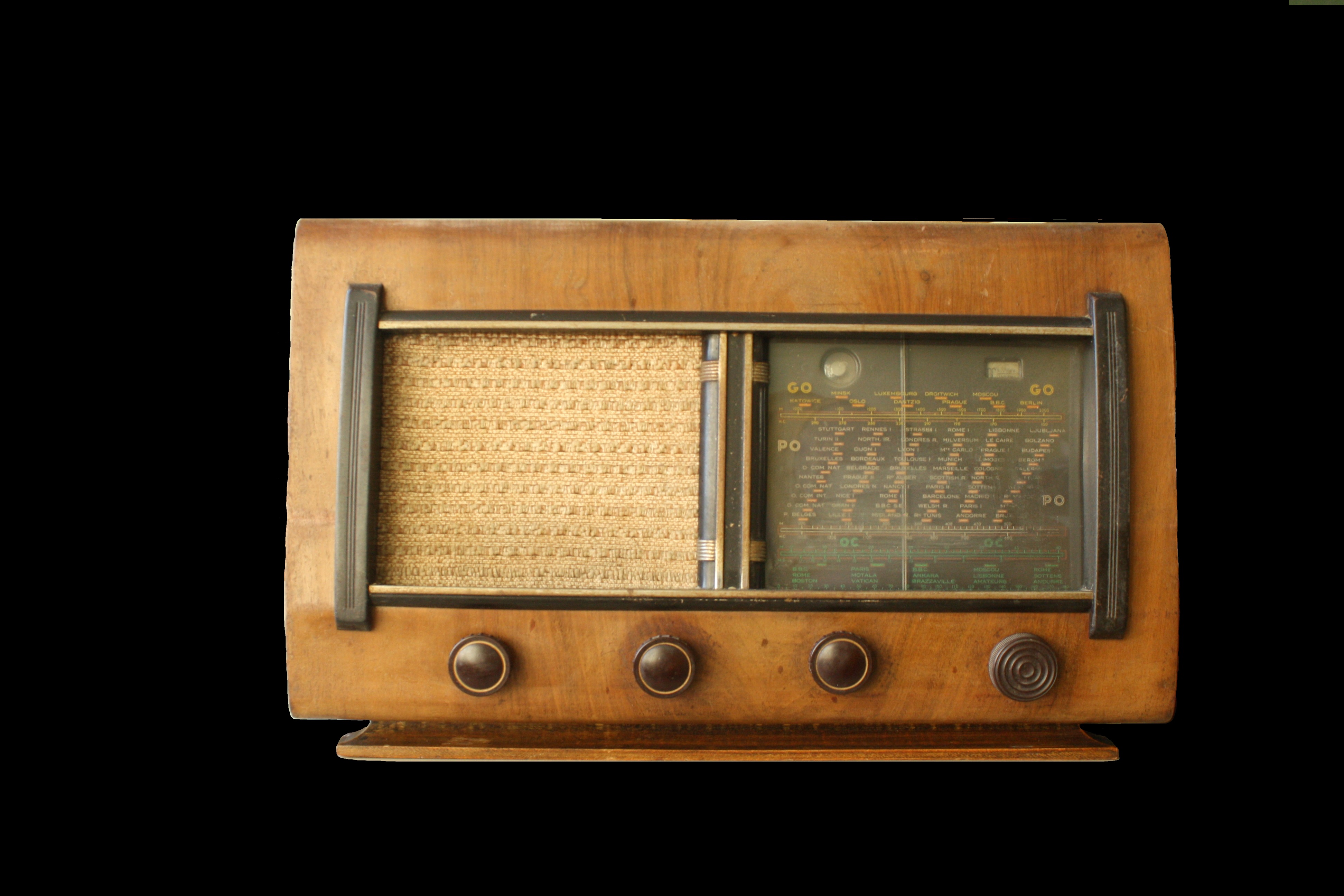 Le vieux poste de radio